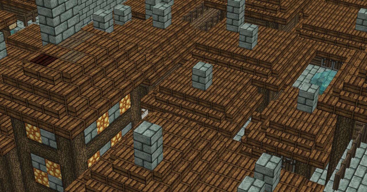 Medieval City (Old Skool London) London Minecraft Map