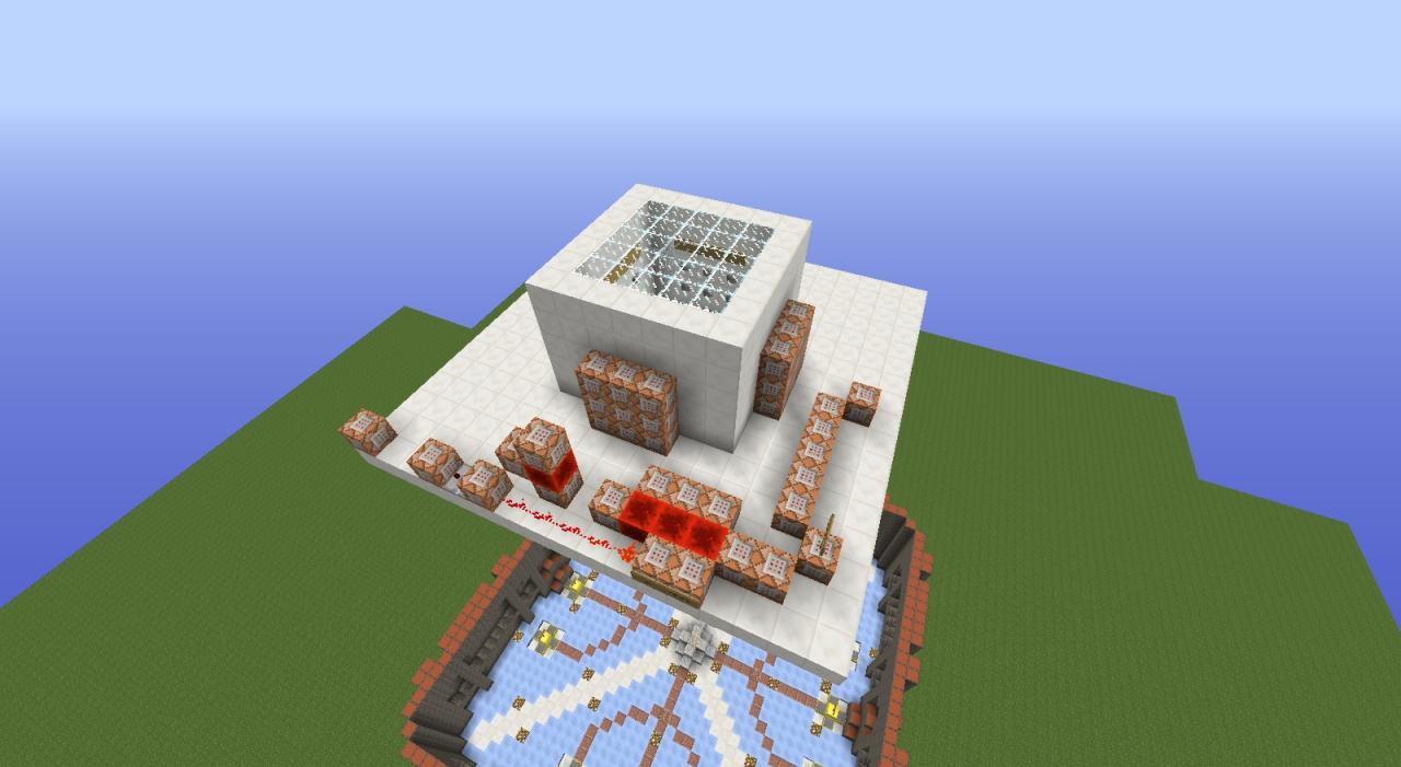 PvP world using command blocks Minecraft Map
