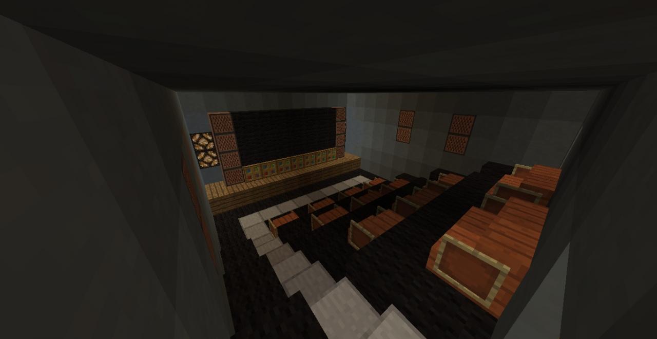 Cinema, Glass Pyramid Minecraft Map