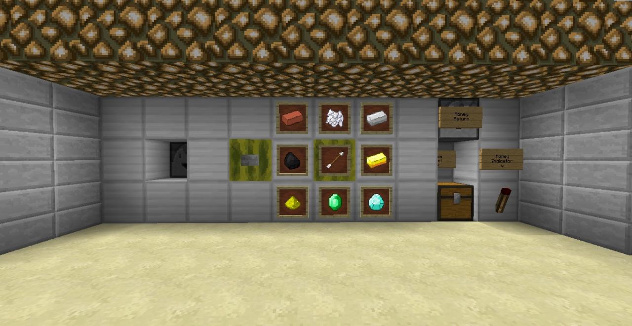 Advanced Vending Machine Minecraft Map