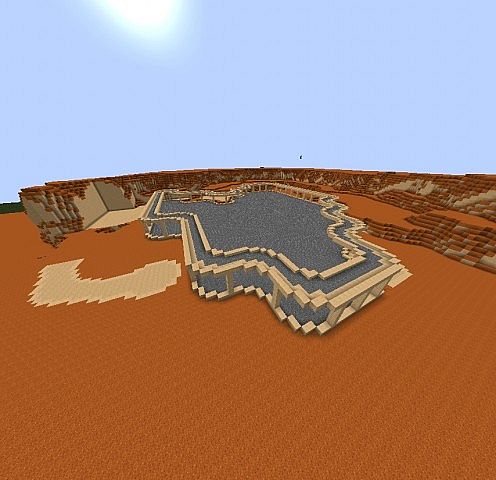 Sand Mansion Minecraft Map