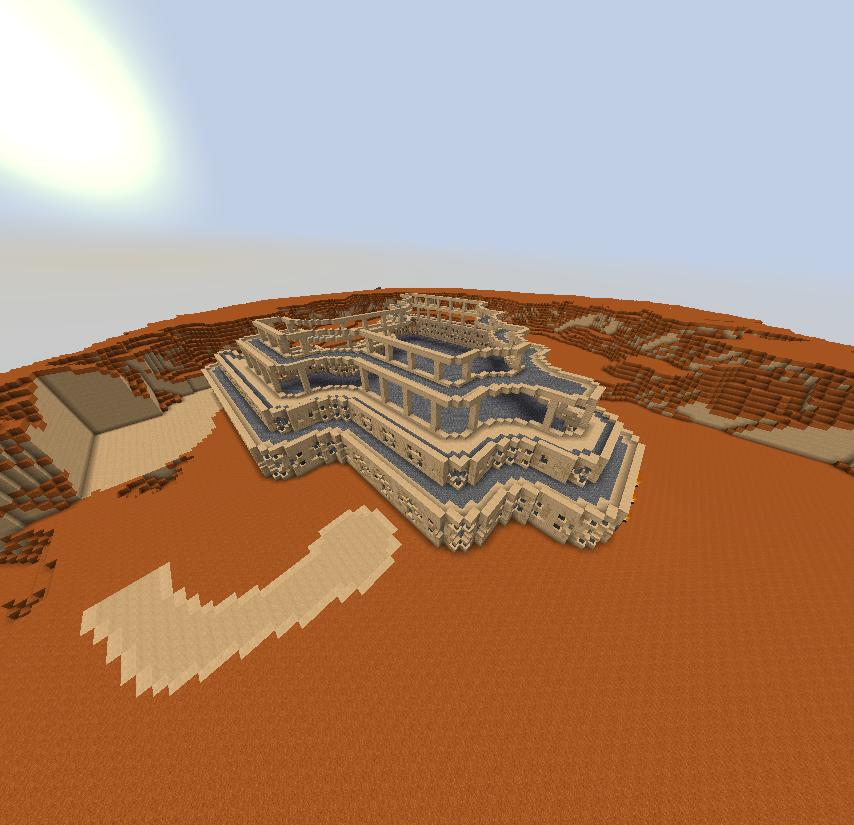 Sand Mansion Minecraft Map