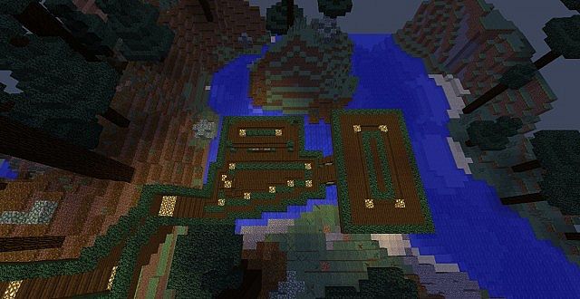 Taiga Village Minecraft Map