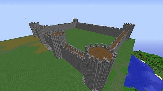 Castle Wall Minecraft Map