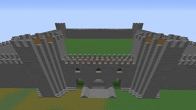 Castle Wall Minecraft Map