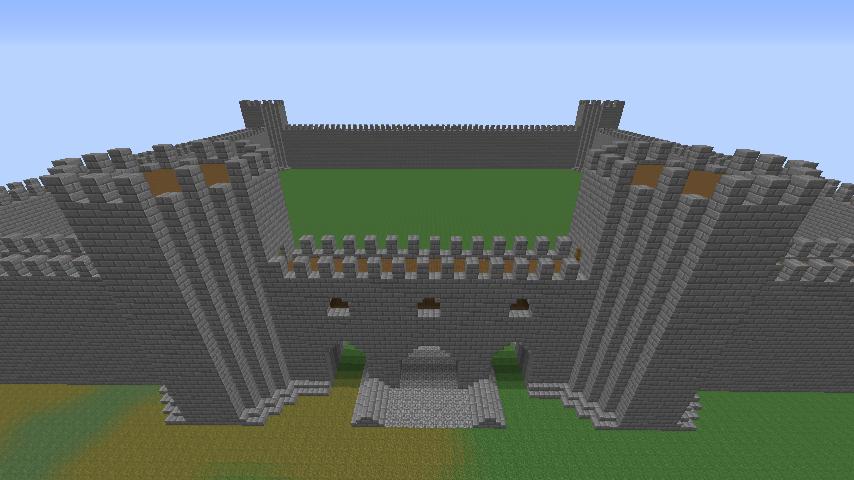 Castle Wall Minecraft Map