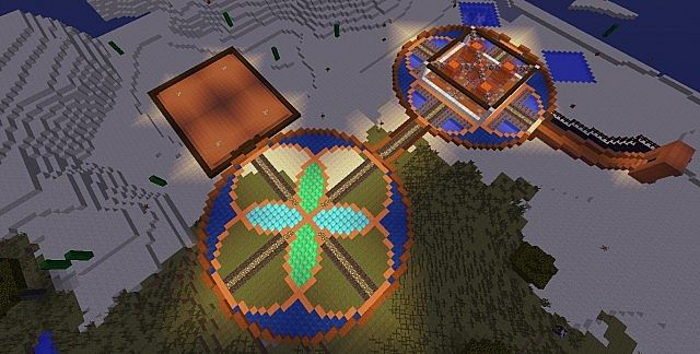 mini games spawn Minecraft Map