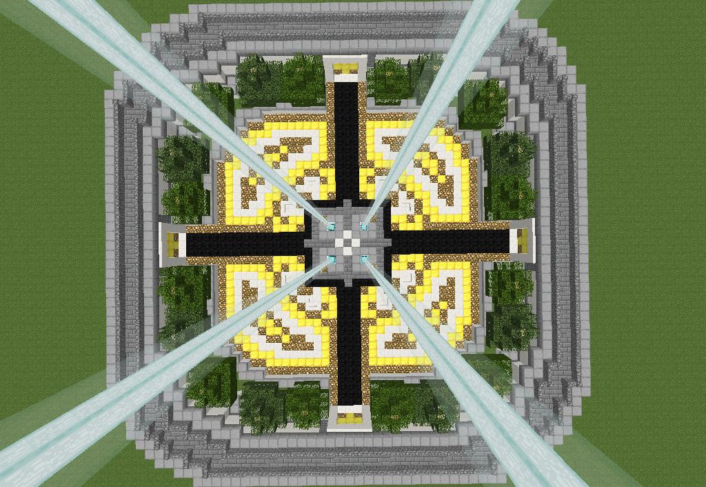 Small Hub/Spawn Build By: DatCrayCanadian Minecraft Map