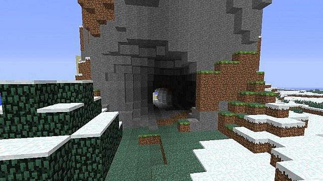 Snow Biome World with Starter Kit Minecraft Map