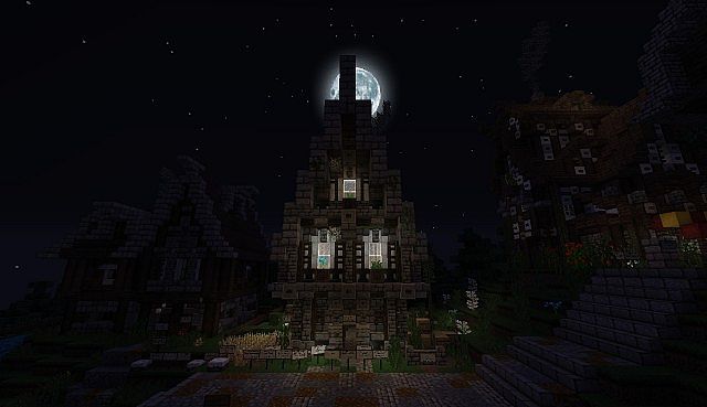 Dark Fantasy House Minecraft Map