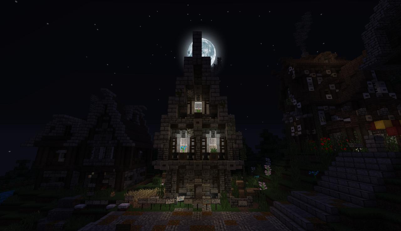 Dark Fantasy House Minecraft Map