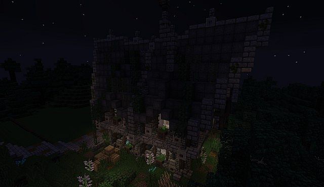 Dark Fantasy House Minecraft Map
