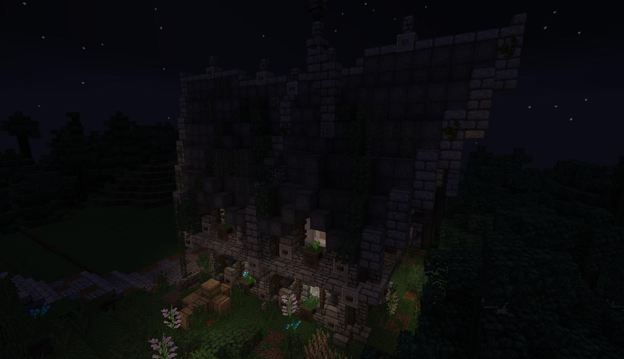 Dark Fantasy House Minecraft Map