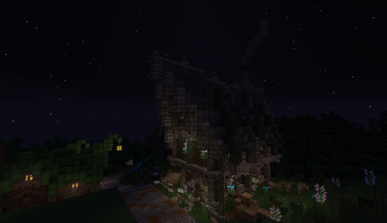Dark Fantasy House Minecraft Map