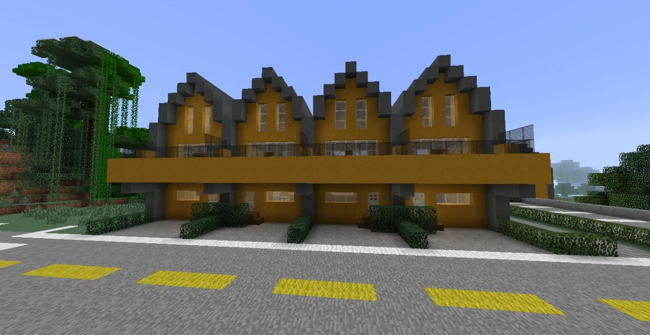 Small Neighbourhood (12 houses) Minecraft Map