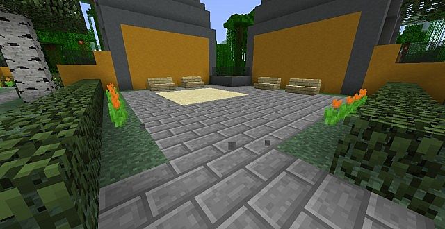 Small Neighbourhood (12 houses) Minecraft Map