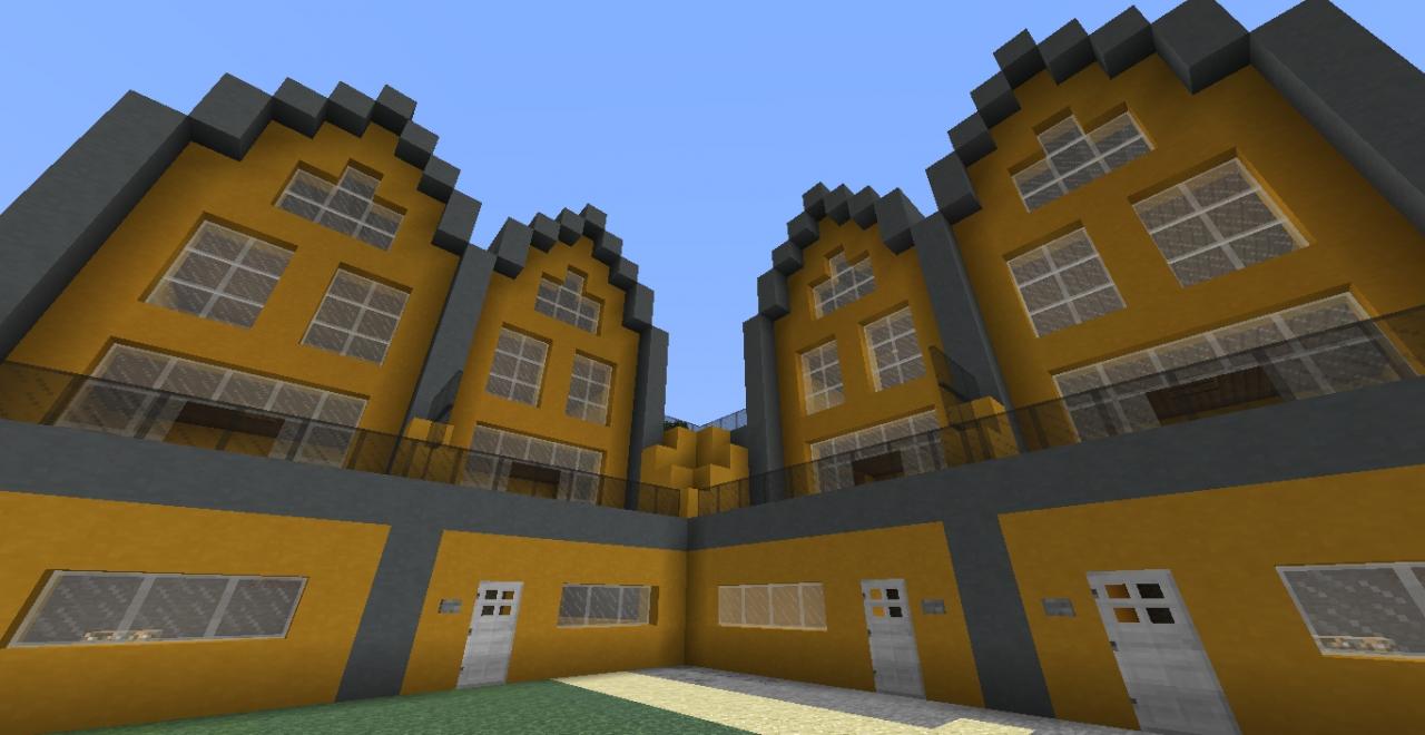 Small Neighbourhood (12 houses) Minecraft Map