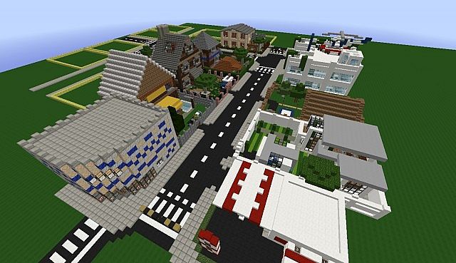 Town! Minecraft Map