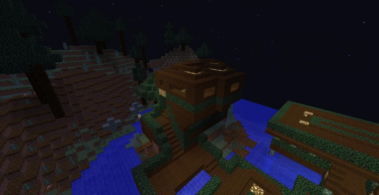 Taiga Village Minecraft Map
