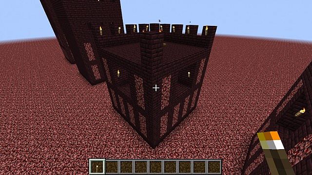 module Nether wall Minecraft Map