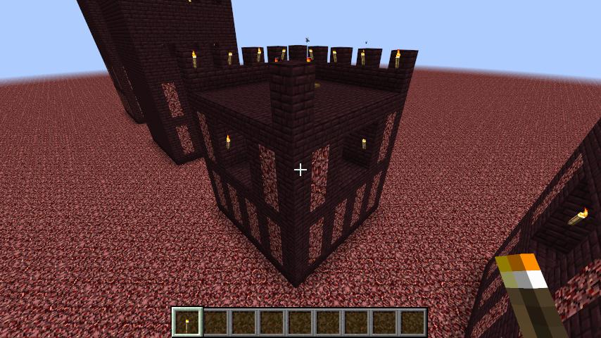 module Nether wall Minecraft Map