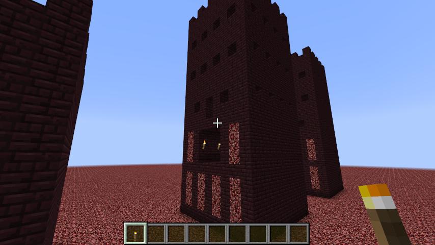 module Nether wall Minecraft Map