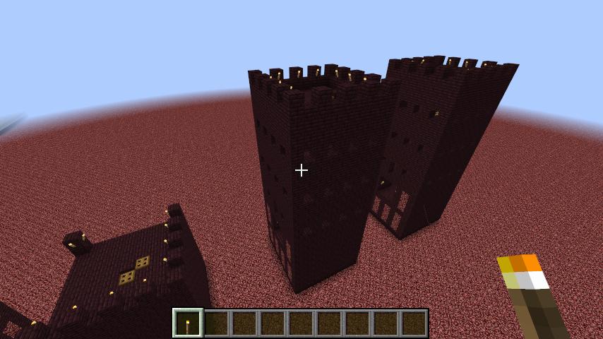 module Nether wall Minecraft Map