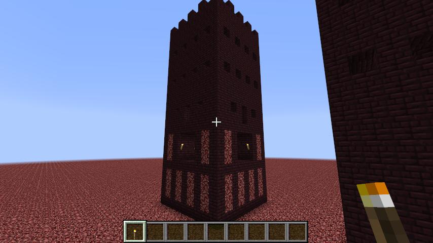 module Nether wall Minecraft Map