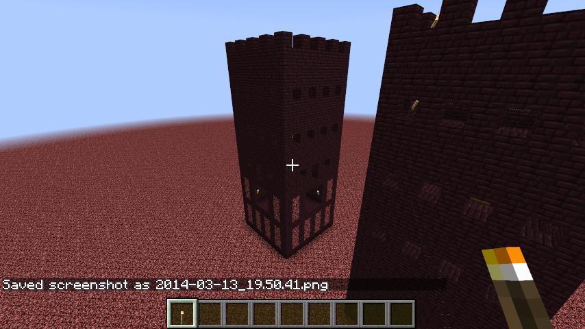 module Nether wall Minecraft Map