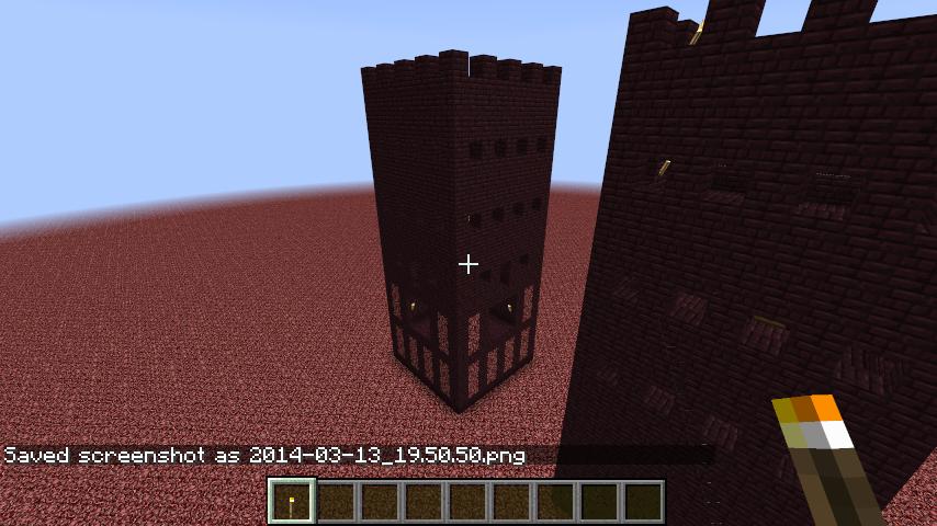 module Nether wall Minecraft Map