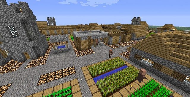 Super Village Minecraft Map