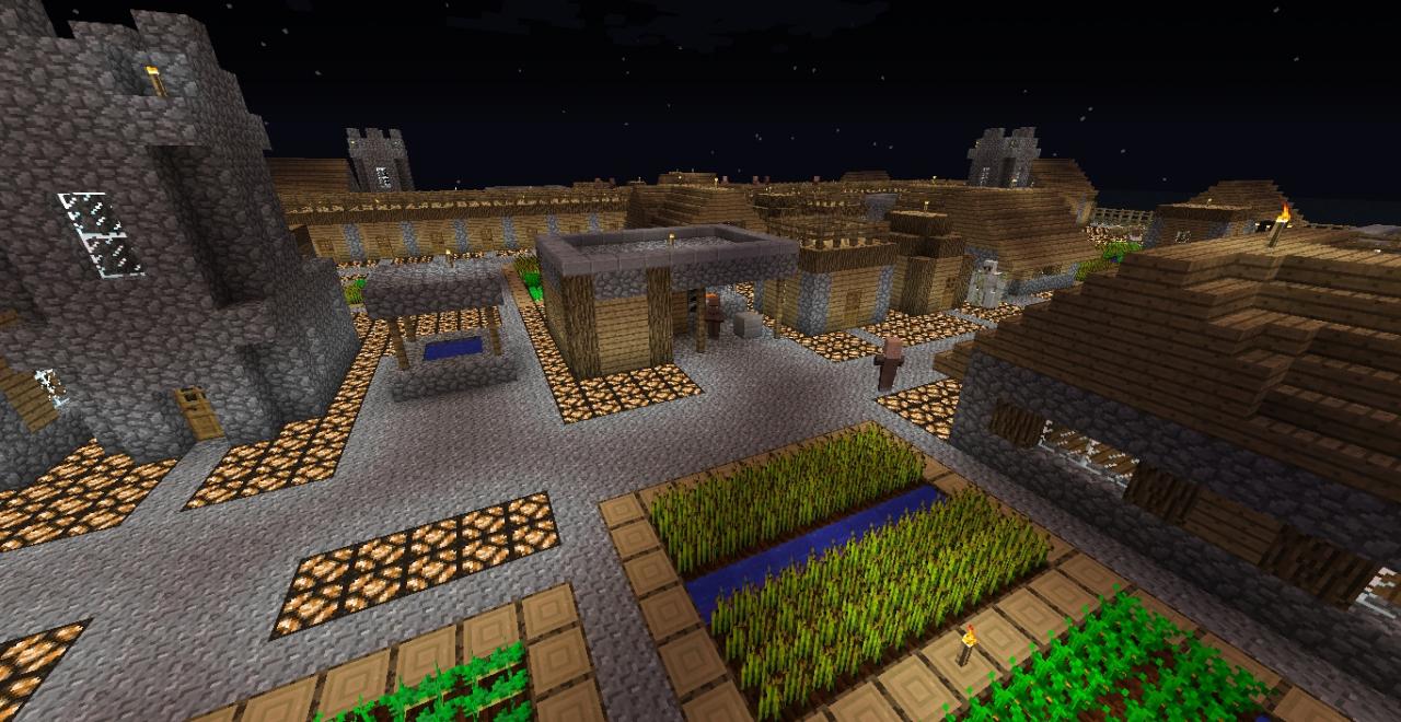 Super Village Minecraft Map