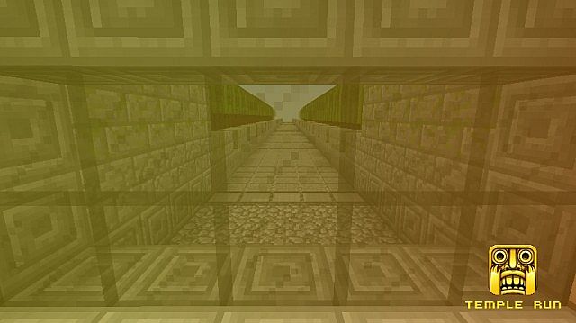 TEMPLE RUN 1 [14w10] 1.8 Minecraft Map