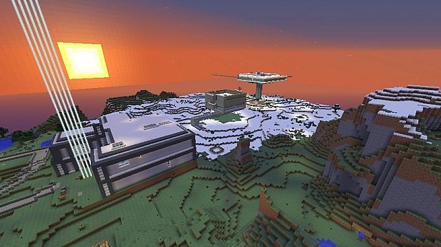 PowerCraft Server World Minecraft Map