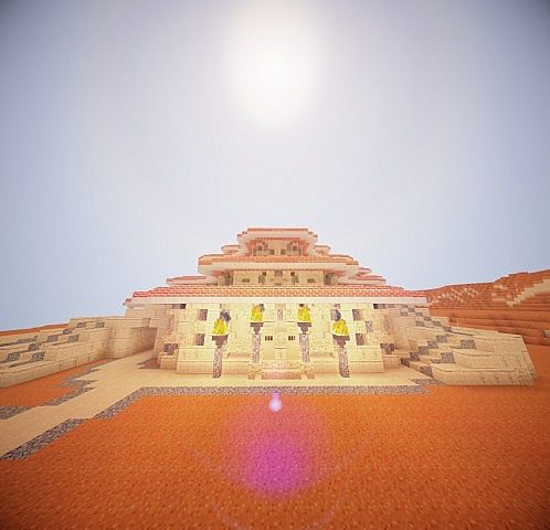 Sand Mansion Minecraft Map