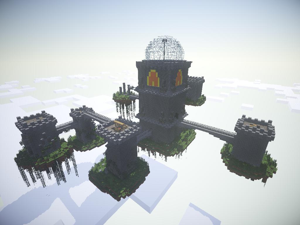 Floating Castle : Build Request Dashdart Minecraft Map