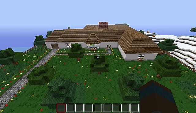Modern Beach Home Minecraft Map
