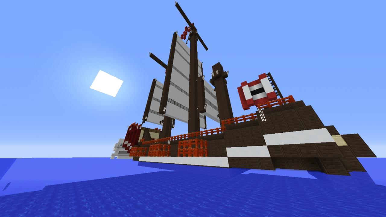 Maiden of the Sea 海の乙女 (Japanese Inspired Ship) Minecraft Map