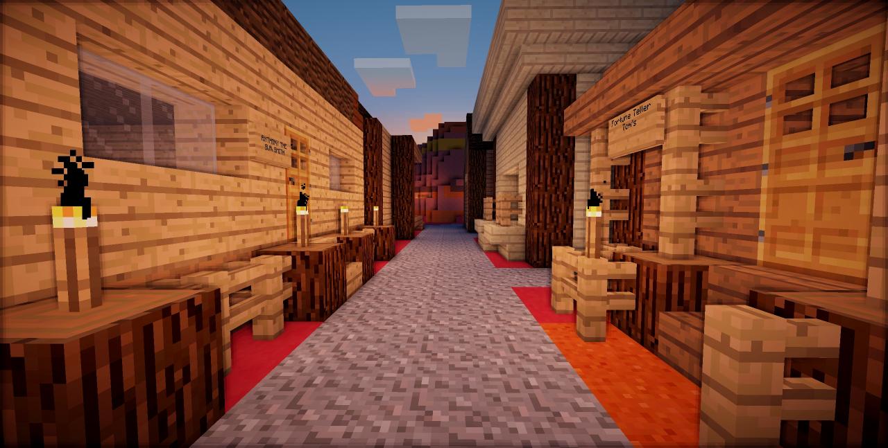 Quakecraft in Vanilla Minecraft Map