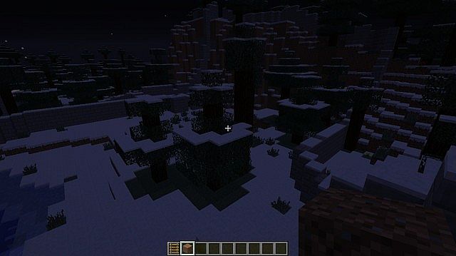 Snow fight (simple) Minecraft Map