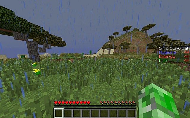 The Sims Survival Map Minecraft Map