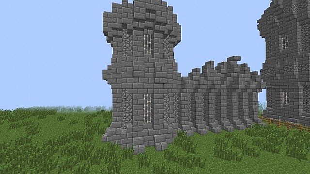 Epic wall design Minecraft Map