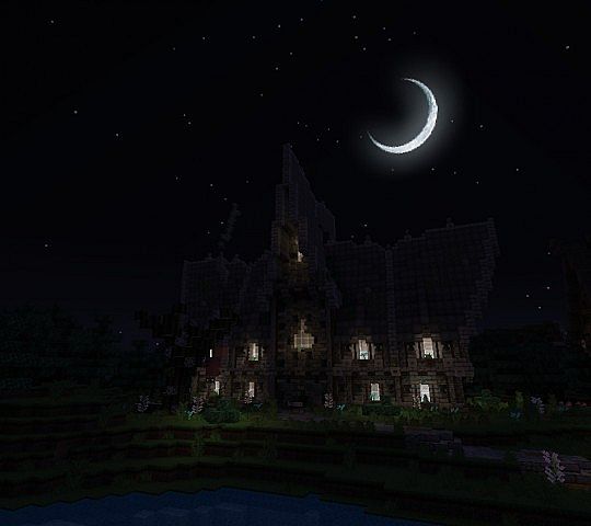Large Dark Fantasy House (WOK) Minecraft Map