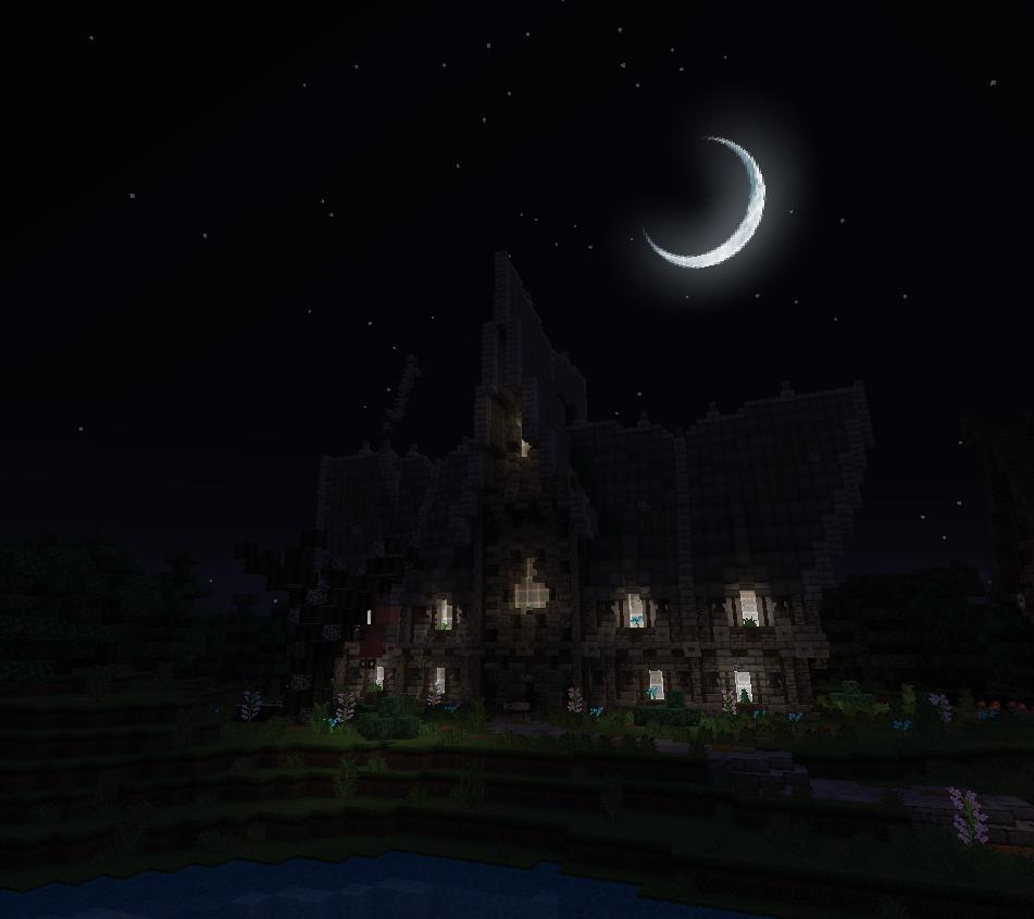 Large Dark Fantasy House (WOK) Minecraft Map