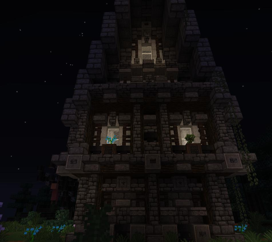 Large Dark Fantasy House (WOK) Minecraft Map