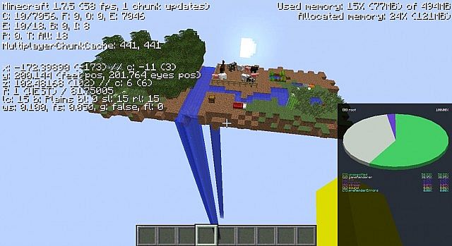 skyisland Minecraft Map