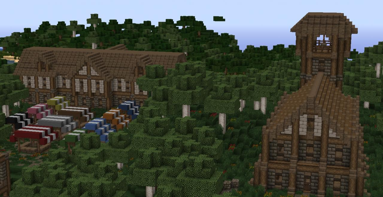 Medieval Village (Cancelled) Minecraft Map