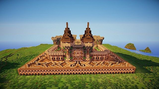 Shock Faction Spawn | Commission Build Minecraft Map