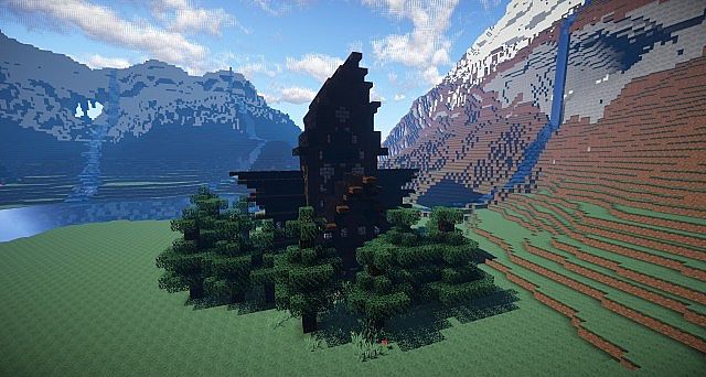 Small Gothic House by Toy789 Minecraft Map