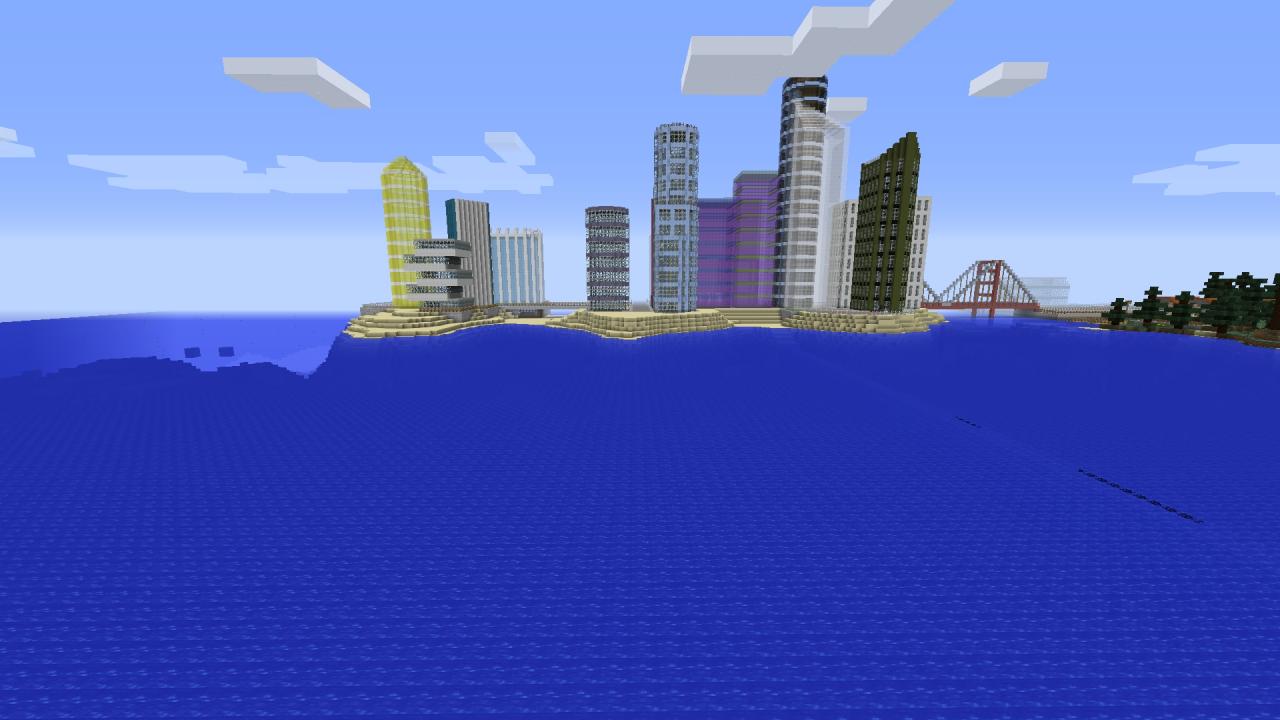 Metro City Minecraft Map